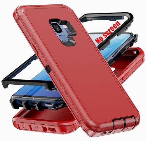 Amazon.com: AYMECL for S9 Case,Galaxy S9 Case,[Military Grade] 3 in 1 Full Body Shockproof Dust ...