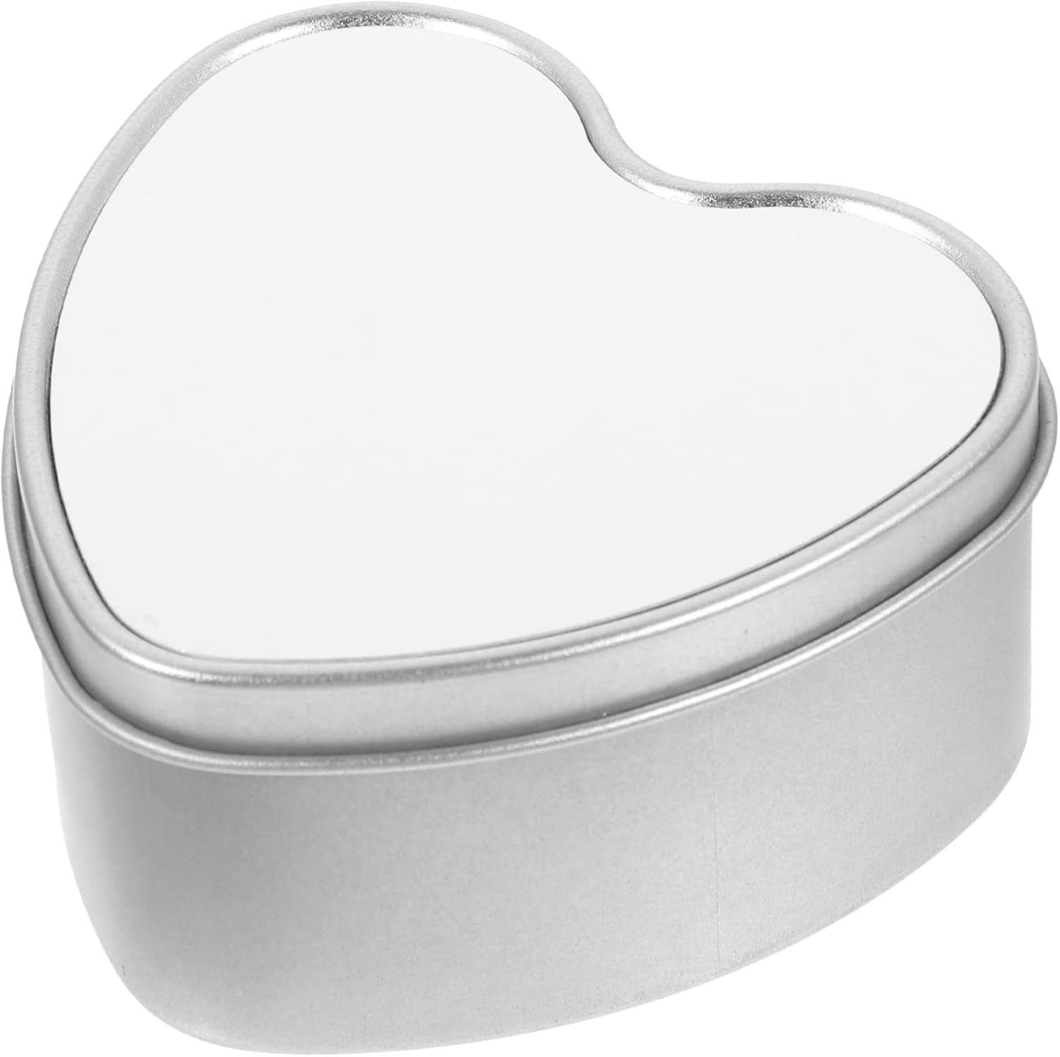 Amazon.com: CIYODO Box Sublimation Blank Tin Box Heart Shaped Tin Empty ...