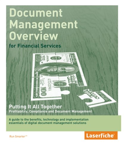 Document Management Overview for Financial Services: Thomas Wayman ...