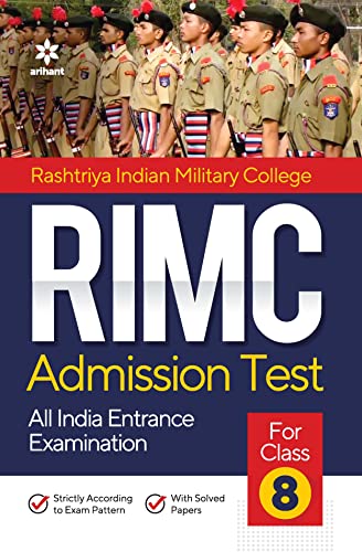 Rashtriya Indian Military College RIMC Admission Test for Class VIII ...