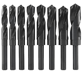 Amazon.com: 1PC 12mm-40mm Inch Dia Reduced Shank HSS Twist Drill Bit ...