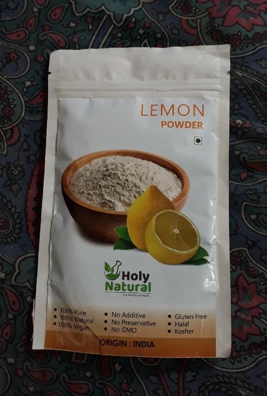 Holy Natural Lemon Powder, 100g : Amazon.in