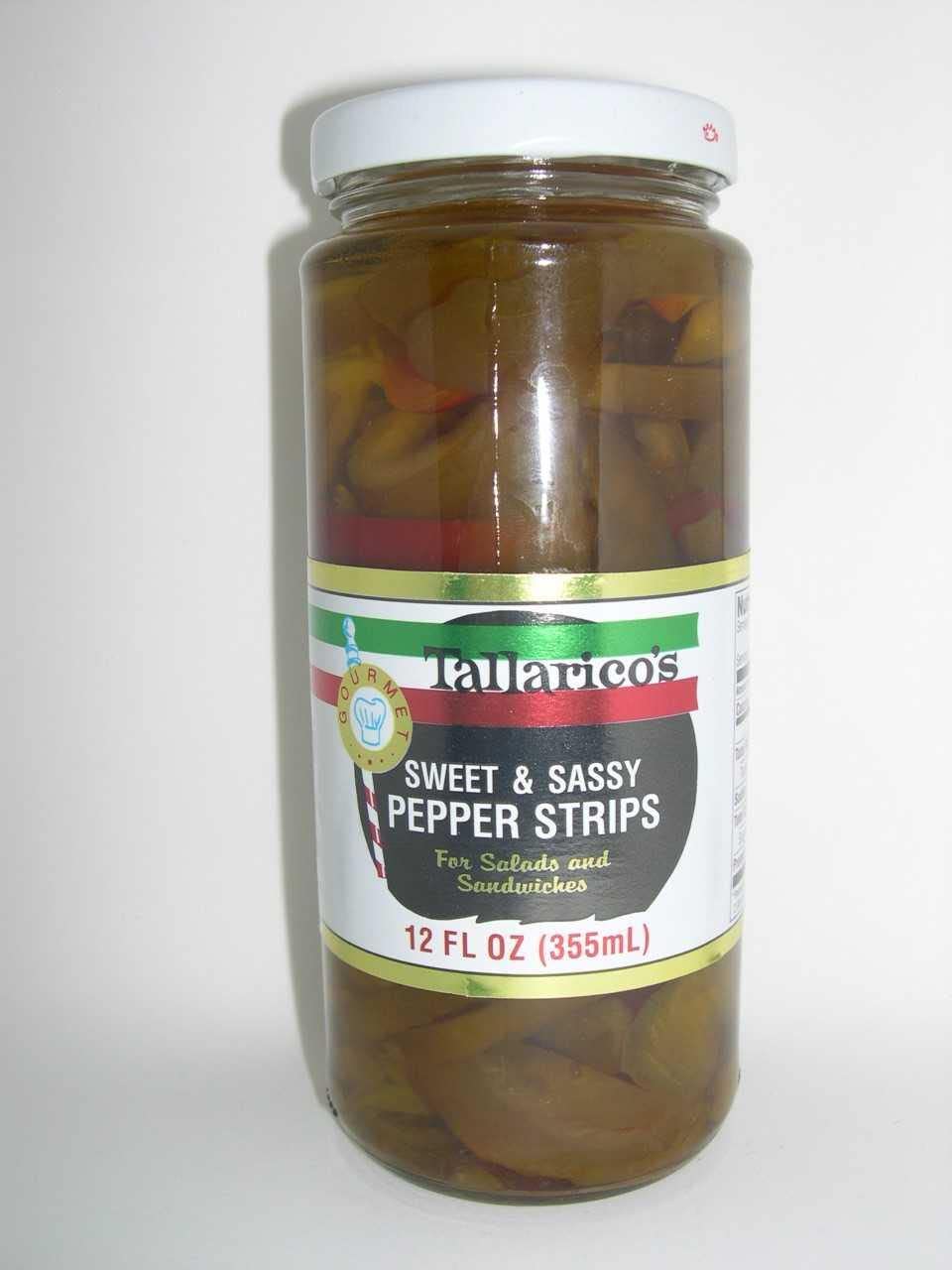 Amazon.com : Tallaricos Sweet and Sassy Pepper Strips, 12 Fl Oz ...