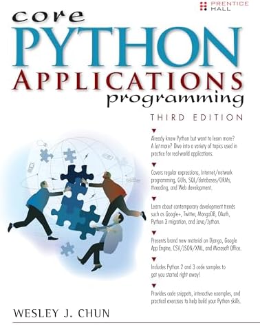 Core Python Applications Programming (Core Series) eBook : Chun, Wesley ...