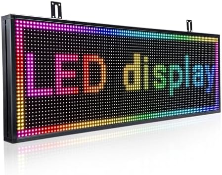 Amazon.com : LIBACHENPL Programmable Scrolling Led Sign Digital Signage ...