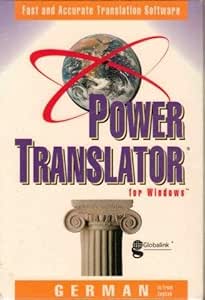 Amazon.com: Power Translator for Windows (German to English)