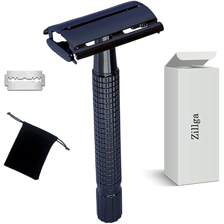 Amazon.com: WEISHI Safety Razor Double Edge Nostalgic Long Handle ...