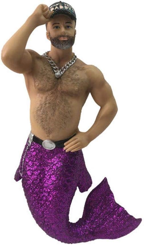 Amazon.com: December Diamonds Nurse with Six Pack Merman Christmas ...