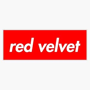 Amazon.com: MAGNET Red Velvet Vinyl Magnetic Bumper Sticker 5" : Automotive