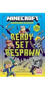 Minecraft: Ready. Set. Respawn!: Official illustrated LitRPG children’s ...