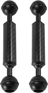 Potadak 2 x 1 Inch Fiber Float Extension Arms Dual Diving Camera ...