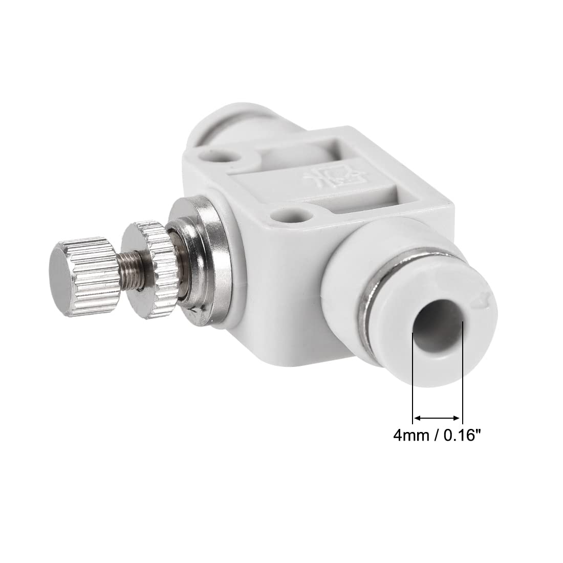 Snapklik.com : Uxcell Air Flow Control Valve, In-line Speed Controller ...