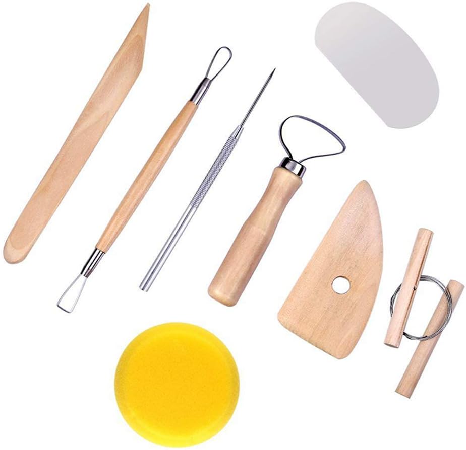 Essential 19-piece Pottery Tool Set for Potters - Nepal | Ubuy