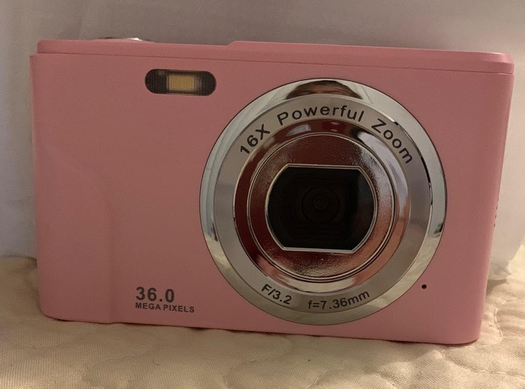 Amazon.com : Digital Camera, Bofypoo FHD 1080P 36MP Kids Vlogging ...