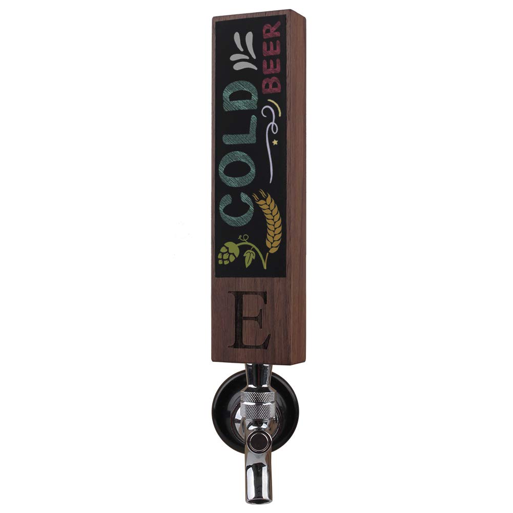 Amazon.com: Fanfoobi Chalk Tap Handles for Kegerator, Wooden Beer Tap ...