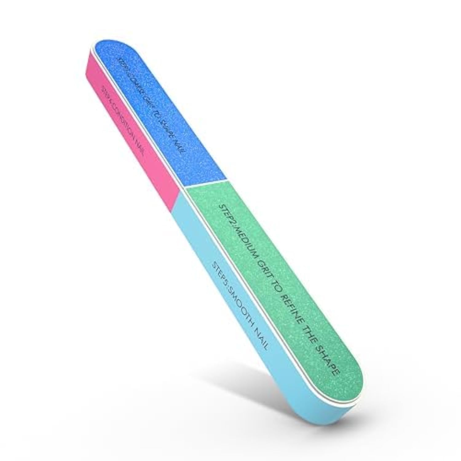 7 Way Nail Buffer Block for Natural Nails Shine Smoother Upgraded ...