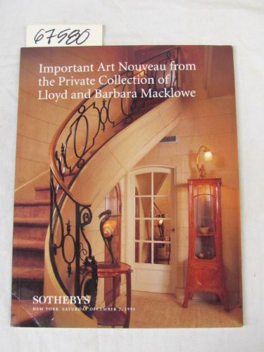 Sothebys Sale 6785 The Lloyd and Barbara Macklowe Collection Dec 2 ...