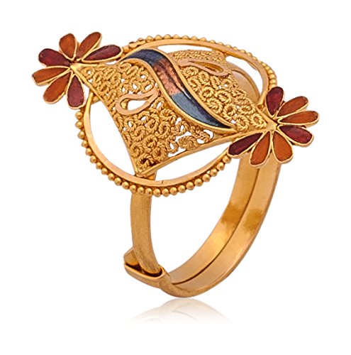 Senco Gold Aura Collection 22k Yellow Gold Ring : Amazon.in: Jewellery