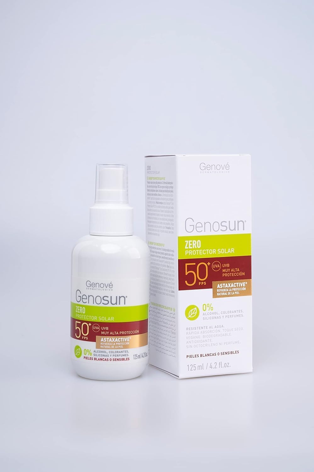 Genové Genosun Zero Protector Solar FPS 50+ Crema Corporal 125 ml ...