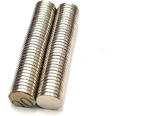 Amazon.com: Magnets 10/100 Disc Magnet 6x1 6x1.5 6x2 6x3 6x4 mm Belt ...