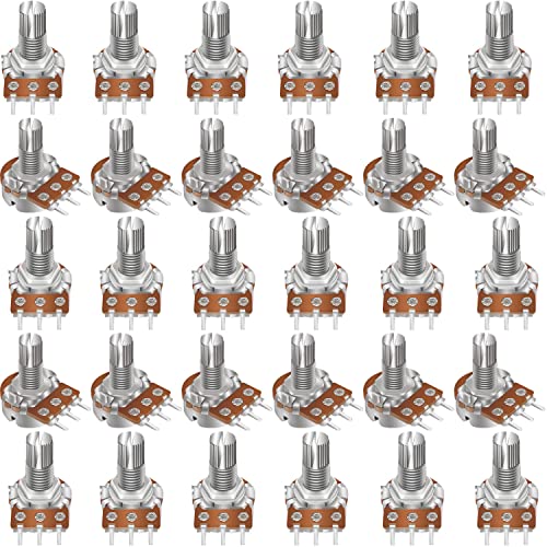 Snapklik.com : Taiss 30pcs 50K Potentiometer Variable Resistors 3 ...