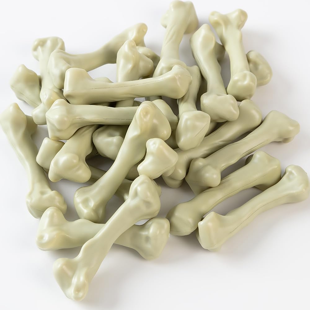 Amazon.com: wybcfp 24Pcs Halloween Skeleton Bones Decoration Fake ...