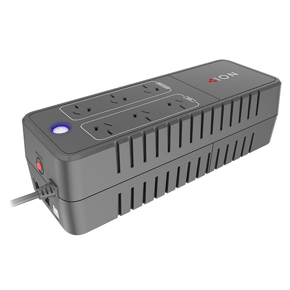ION F10 850VA Power Board UPS, 6 Outlets : Amazon.com.au: Computers