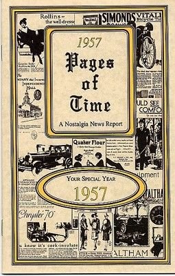 Pages of Time - 1957 (A Nostalgia News Report): Editor: Amazon.com: Books