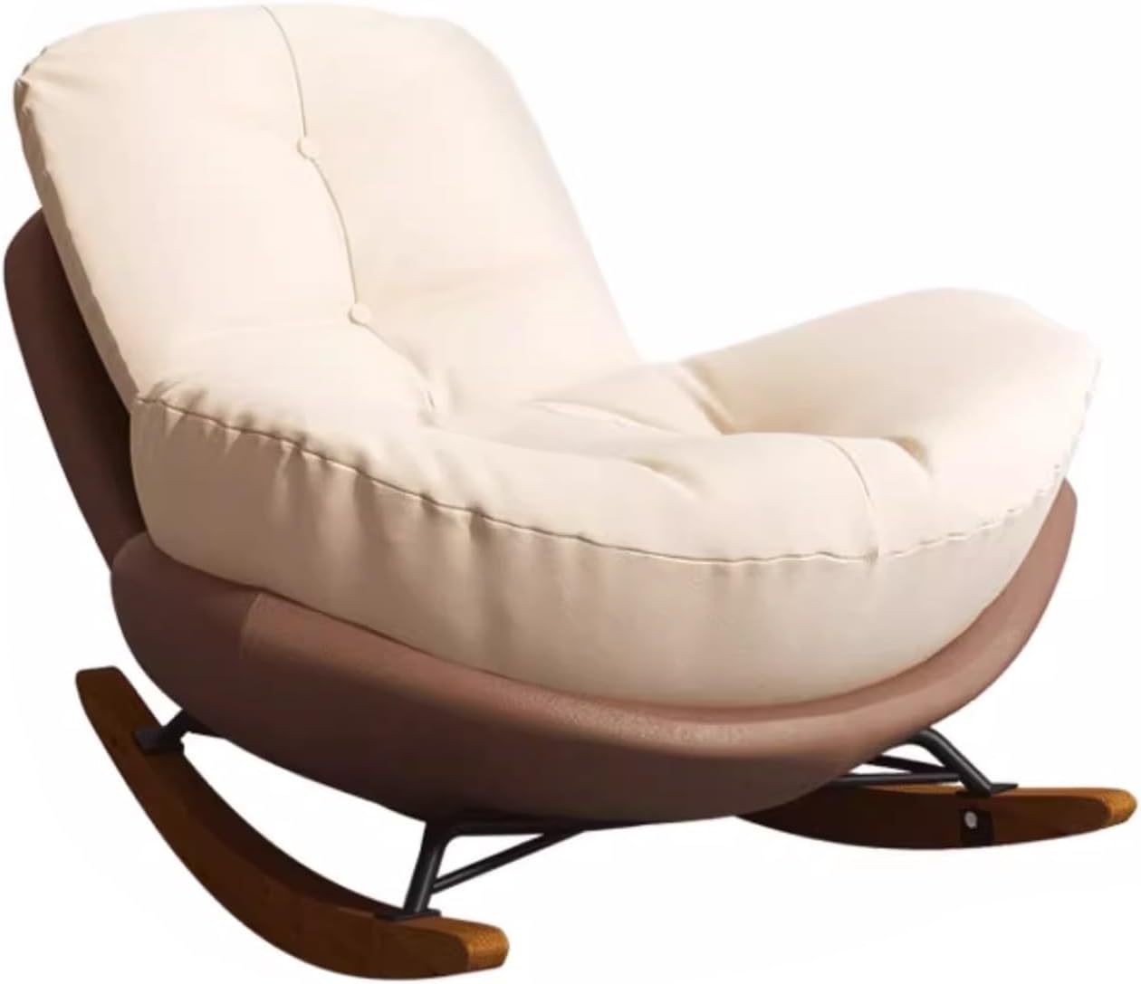 Amazon.com : DSEWTEZXI Indoor Bedroom Rocking Chair,Sofa Lounger with ...