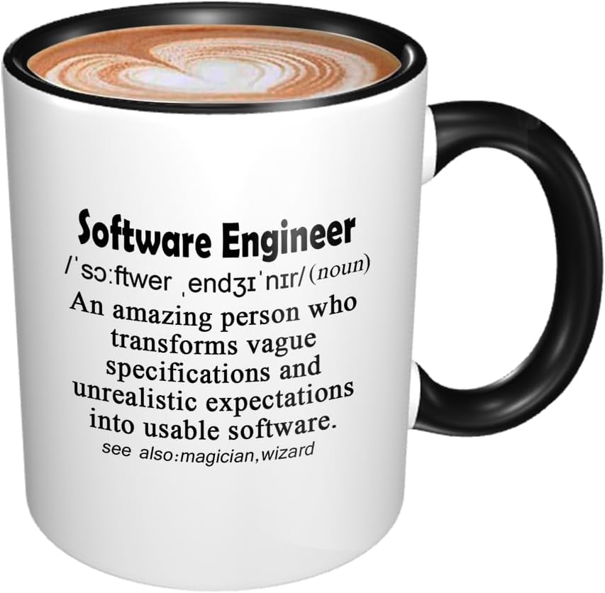 Amazon.com | CTIGERS Funny Mug Computer Programmer Gifts for Software ...