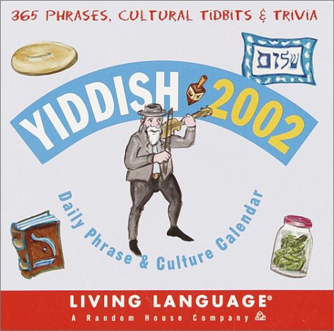 Amazon.com: Yiddish 2002 Daily Phrase and Culture Calendar (LL(R) Daily ...
