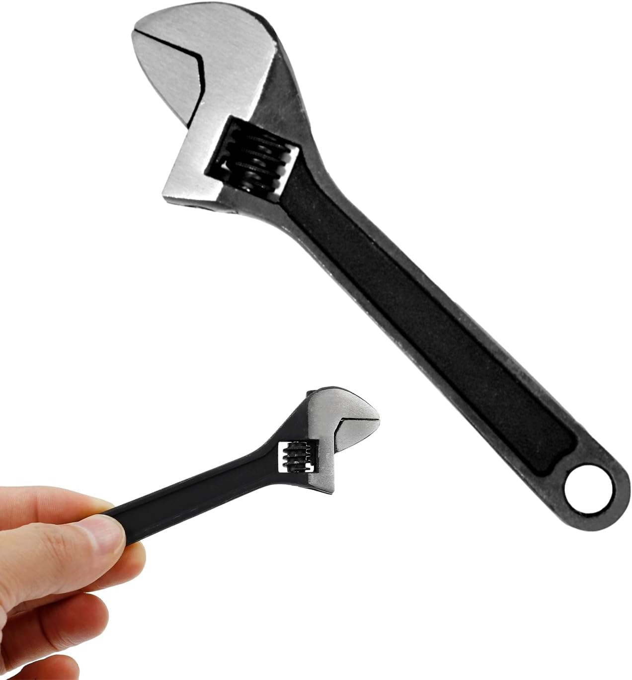 YTUGIL Small Adjustable Spanner Wrench, 4'' Mini Compact Adjustable ...