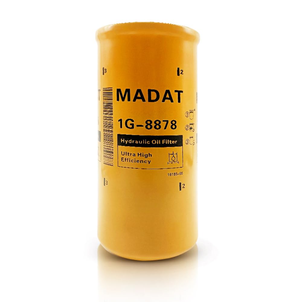 Amazon.com: MADAT 1G-8878 Hydraulic Oil Filter Fit for Caterpillar CAT ...