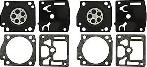 Amazon.com: Carburetor Gasket and Diaphragm Kit Replaces ZAMA GND-151 ...