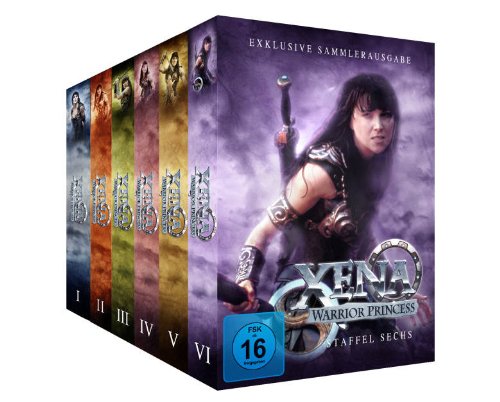 Xena - Warrior Princess - Komplett-Package, Staffel 1-6 [38 DVDs ...