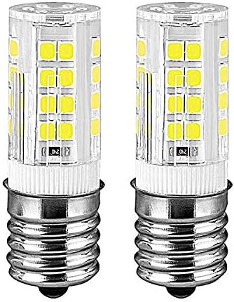LED E17 Microwave Appliance Light Bulb (2 Pack) 4W T8 40W Incandescent ...
