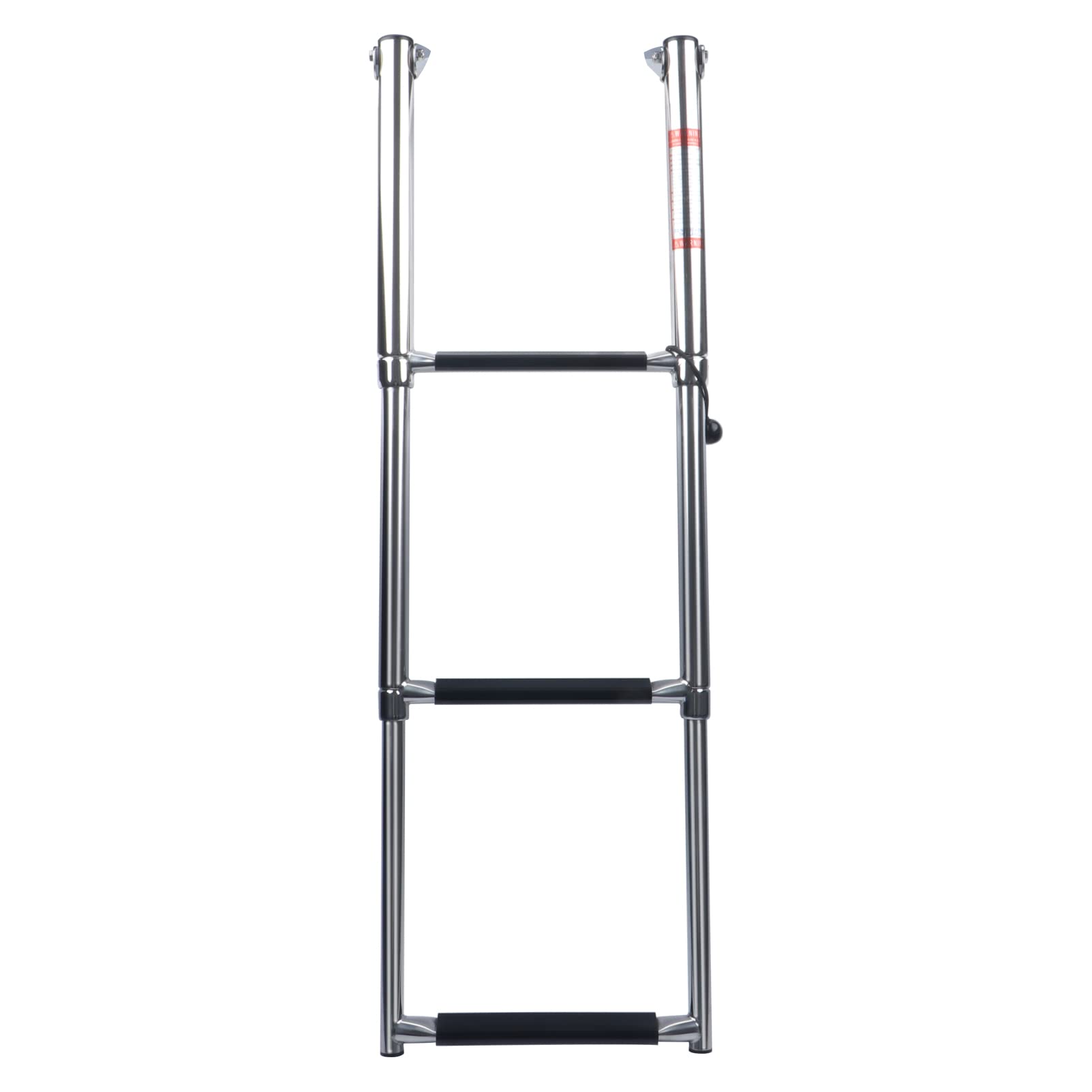 Snapklik.com : 3 Step Boat Ladder,304 Stainless Steel Folding Dive ...