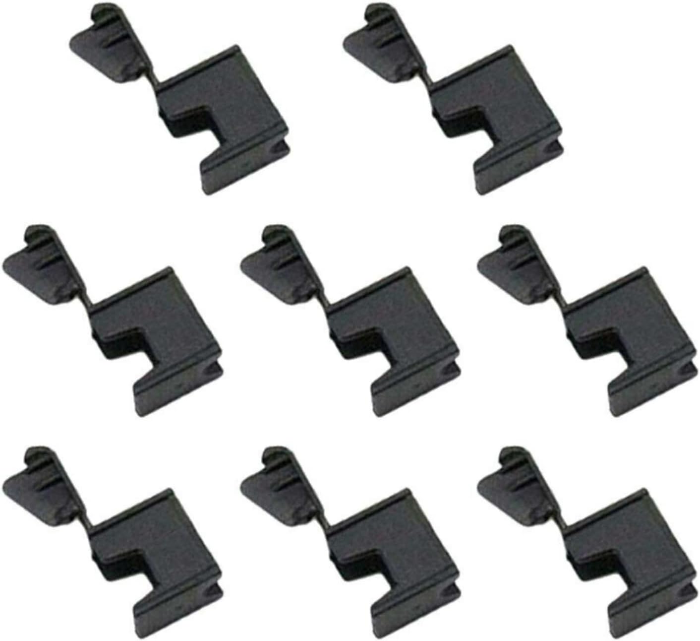 Amazon.com: 8PCS Convertible Roof Top Hinge Cover Mounting Kit Clips ...