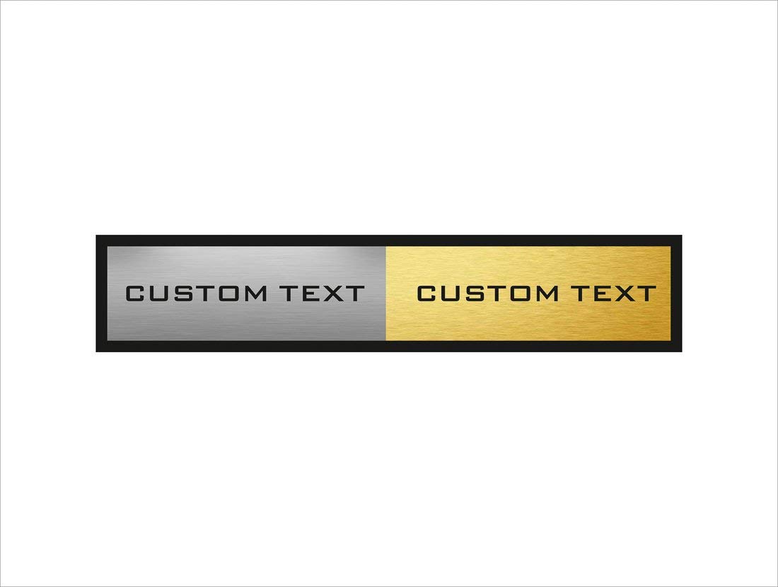 Buy "CUSTOM TEXT SLIDING SIGN" SMEDOR Professional sliding sign board ...