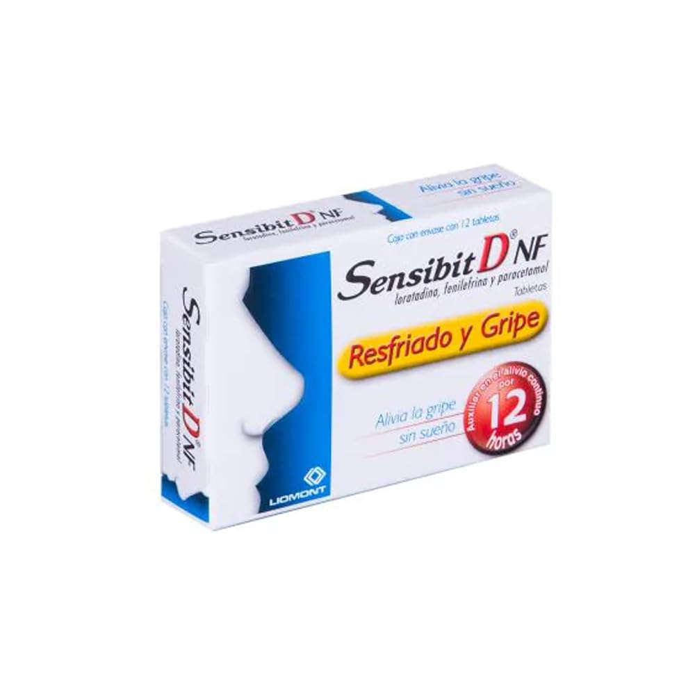 Sensibit D Tabletas NF, 12 Piezas : Amazon.com.mx: Salud y Cuidado Personal