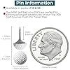 Amazon.com: Golf Ball Push Pins for Cork Boards and Maps, Designed in ...