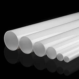Amazon.com: COYOUCO 2 Pcs Acrylic Tubes, 10-15Mm OD 500Mm Length ...
