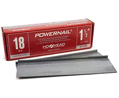 Snapklik.com : Powernail L15018 18 Gauge 1-1/2 Inch Length Flooring L ...