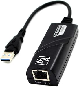 Amazon.com: Adaptador de red USB 3.0 a Ethernet RJ45 LAN Gigabit ...