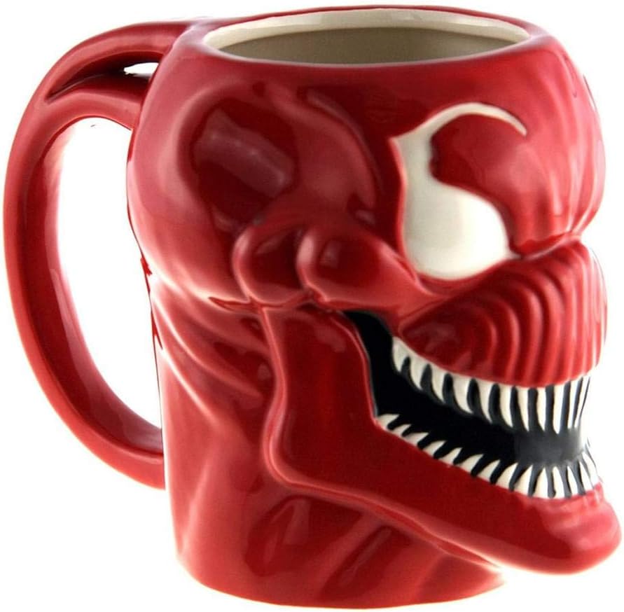 Amazon.com: Funky People Marvel 16oz Molded Mug: Carnage : Home & Kitchen