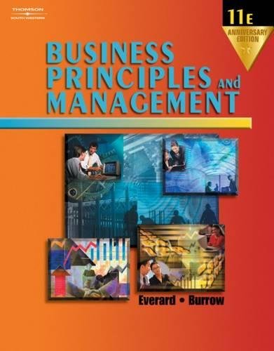 Business Principles and Management, Anniversary Edition: Everard ...