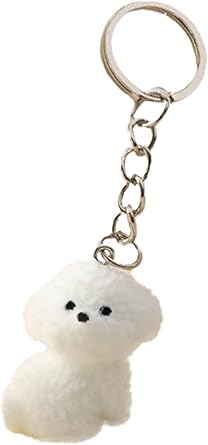 Amazon.co.jp: [TK.tech] トイプードル キーホルダー（座り） キーホルダー 犬 トイプードル グッズ : ファッション