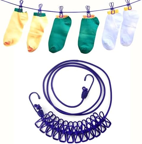 Kuber Industries Cloth Drying Rope | Cloth Line Rope | Portable Drying ...