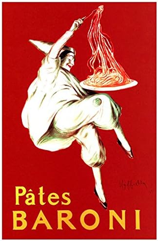 Amazon.com: Pates Baroni Poster by Leonetto Cappiello: Posters & Prints