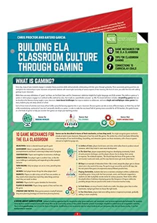 Building ELA Classroom Culture through Gaming (Quick-Reference Guide ...
